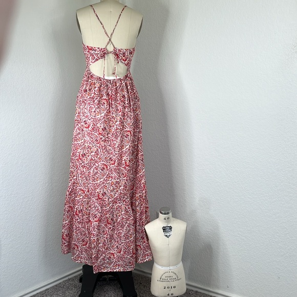 Vineyard Vines | Dresses | Vineyard Vines Textured Maxi Dress Paisley ...